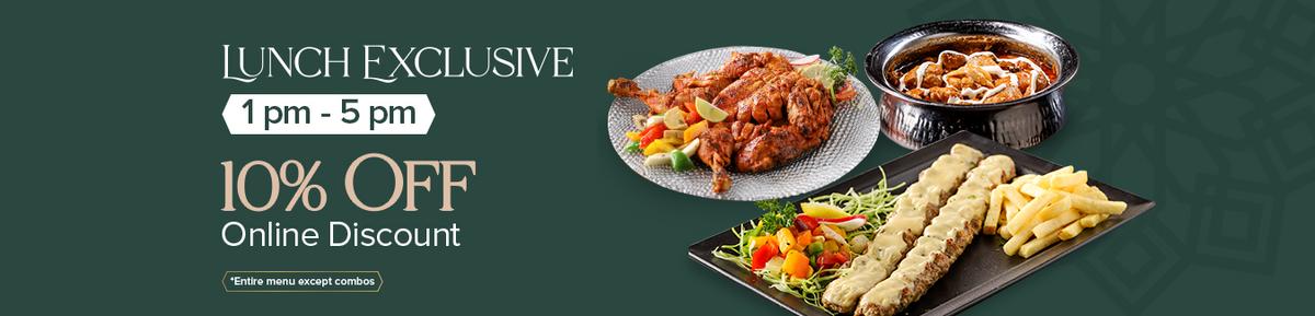 Alarahi Menu in Karachi | Restaurant Online Ordering Pakistan